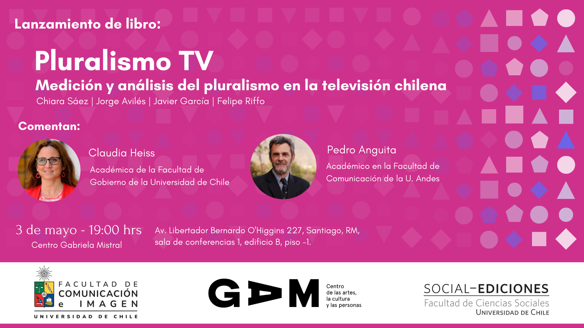 Publican libro sobre el estado del pluralismo en la televisión chilena ...
